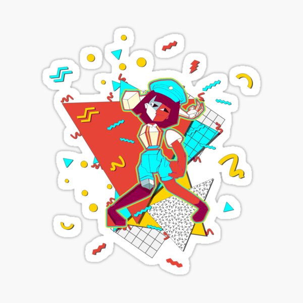 "ENA | Second season | 90s Design" Sticker for Sale by Eroshi | Redbubble