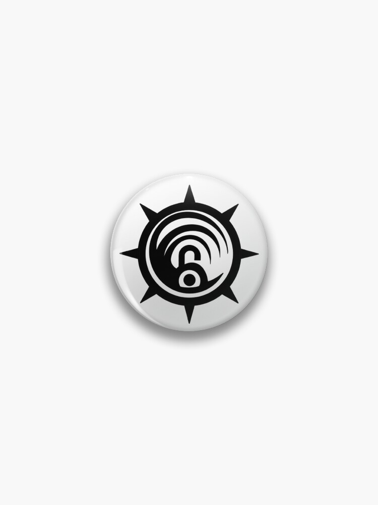 "Gachiakuta Cleaners Symbol Black" Pin for Sale by jraptorrex | Redbubble