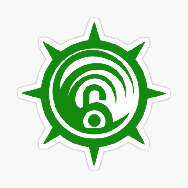 "Gachiakuta Cleaners Symbol Green" Sticker for Sale by jraptorrex ...