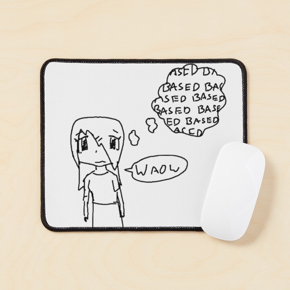 "Waow (based based based)" Sticker for Sale by Keroko44 | Redbubble