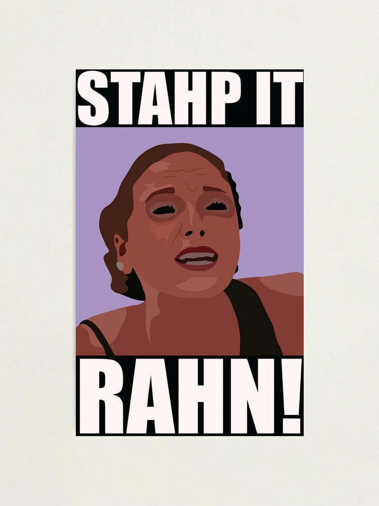 Stahp Rahn Memes Amazon.com: Womens Rahn Stahp At The Jersey Shore