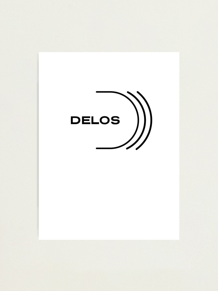 "Westworld Delos minimal logo" Photographic Print by antibo | Redbubble