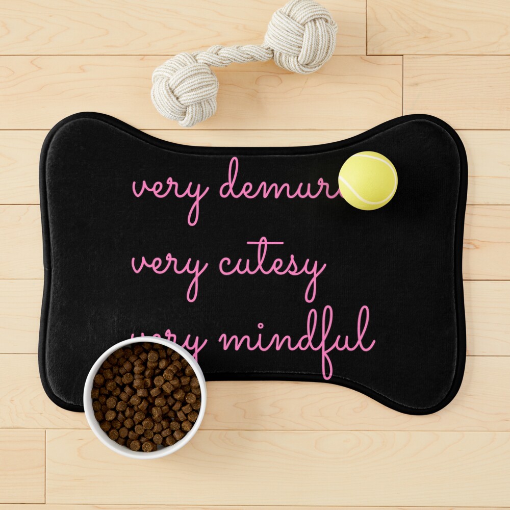 "demure" Sticker for Sale by vyascreations | Redbubble