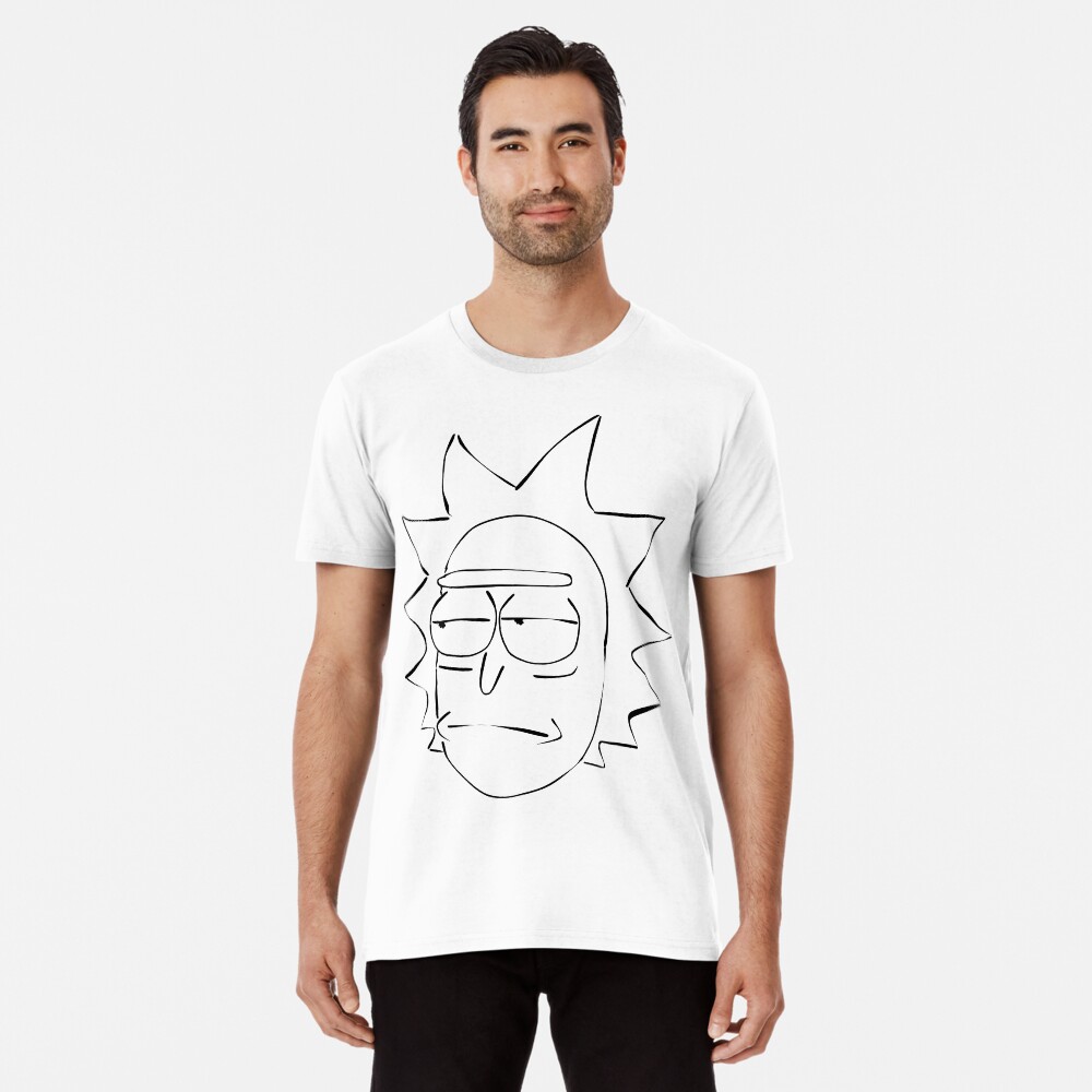 "Stoic Rick Vibes" Sticker for Sale by DeadEend | Redbubble