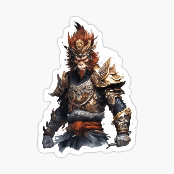 "black myth wukong" Sticker for Sale by PrintSnap | Redbubble