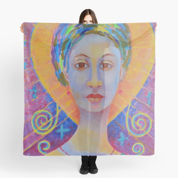 Foulard « Erzulie Freda, Ezili Freda Peinture. Portrait du vaudou lwa ...