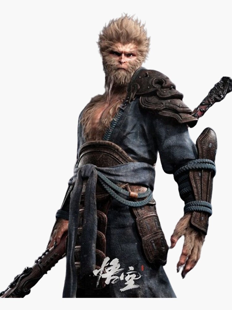 "Black Myth Wukong" Sticker for Sale by Lam-aan | Redbubble