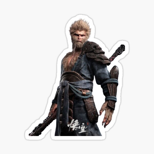"Black Myth Wukong" Sticker for Sale by Lam-aan | Redbubble