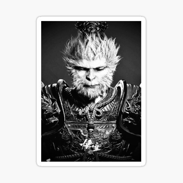 "Black Myth Wukong" Sticker for Sale by Lam-aan | Redbubble