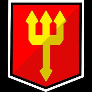 "Simple Badge Design Manchester United - The Red Devils Trident ...