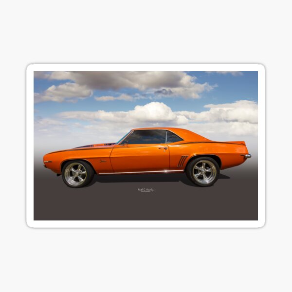 "First Class 69" Sticker by cars | Redbubble