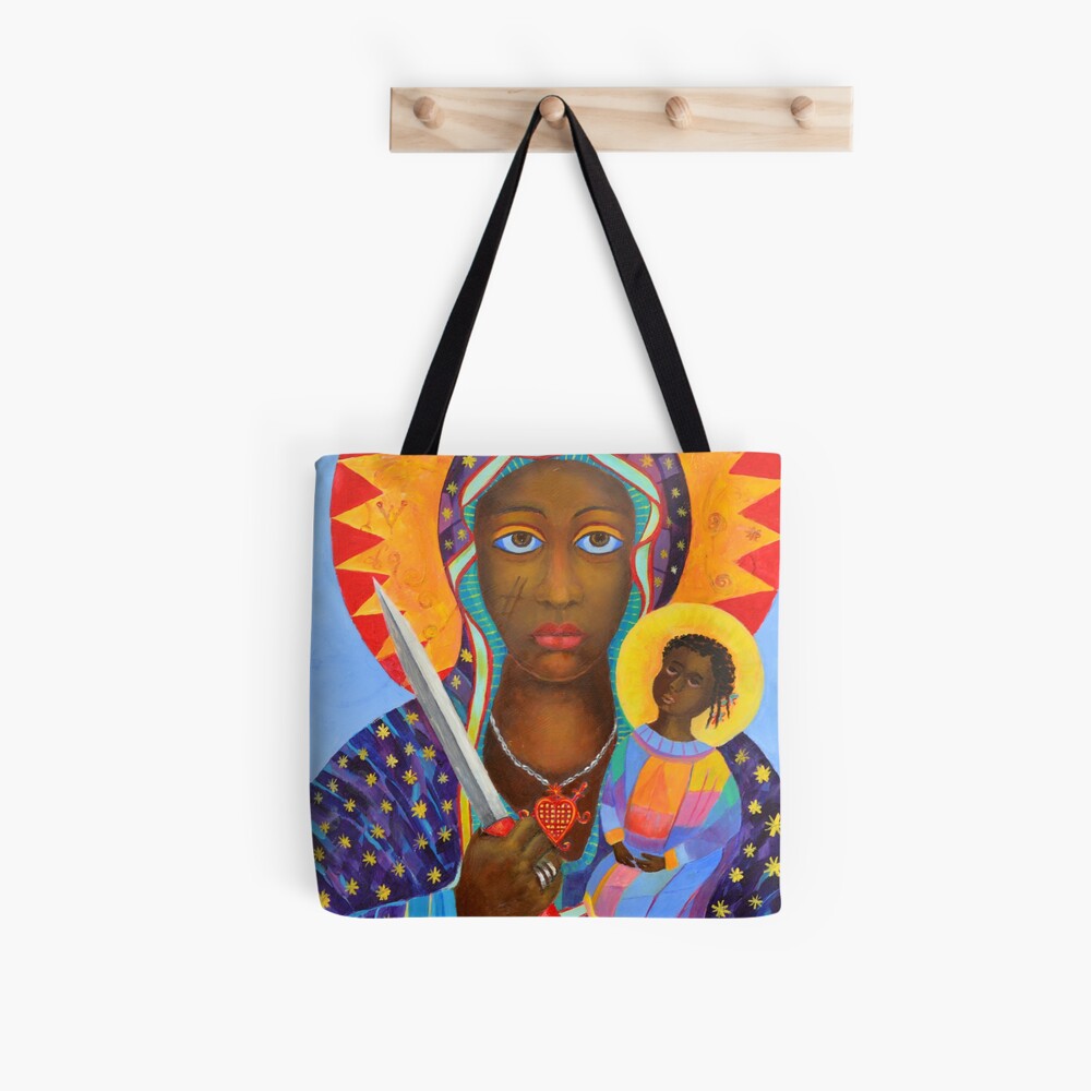 Bolsa de tela «Erzulie Dantor, arte vudú haitiano, Erzulie Dantor, arte ...