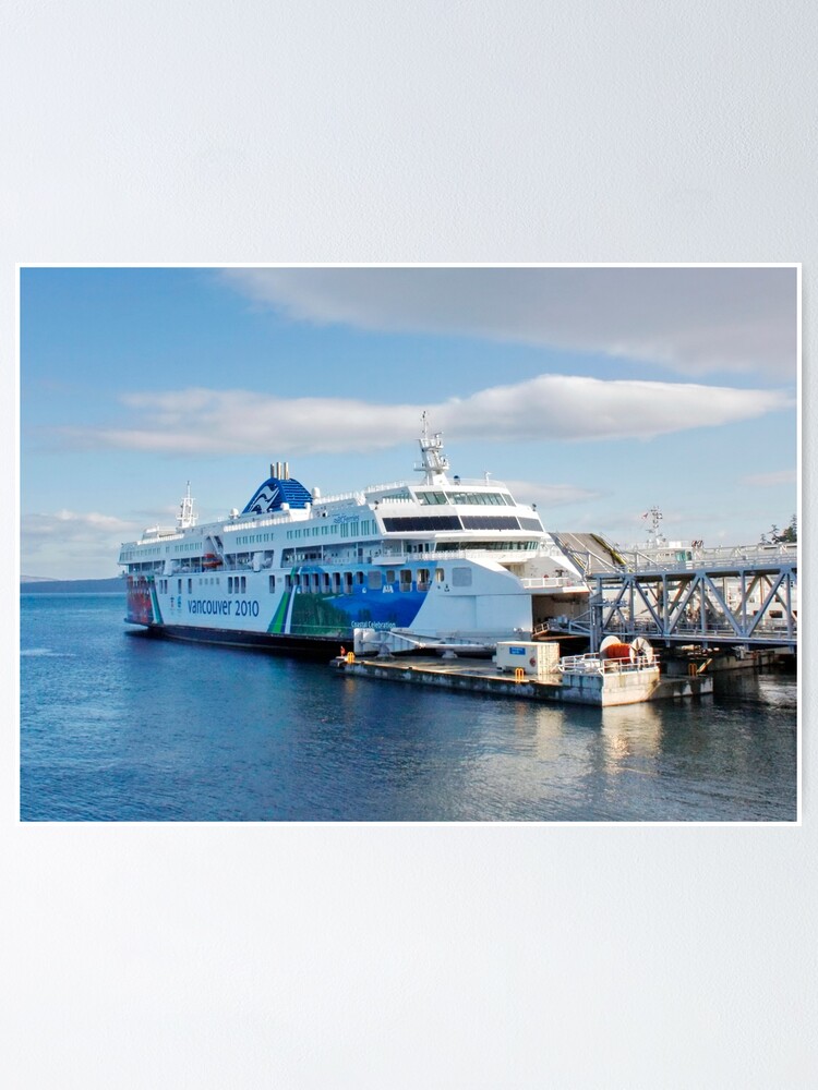 "BC Ferries" Poster for Sale by AnnDixon | Redbubble