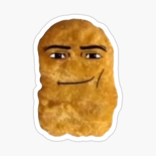 "Chicken Nugget Meme" Sticker for Sale by BrickTup | Redbubble