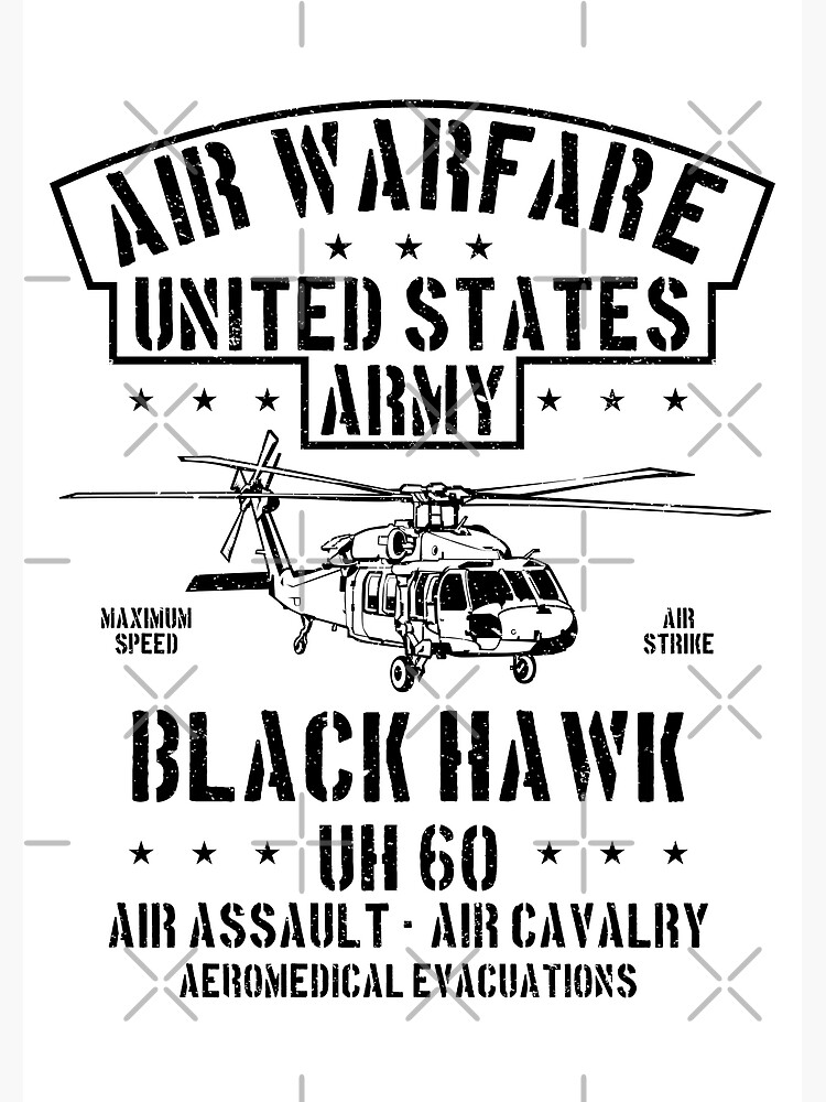 "Army Shirt | USA Army | US Army Shirt Black Hawk" Art Print for Sale ...