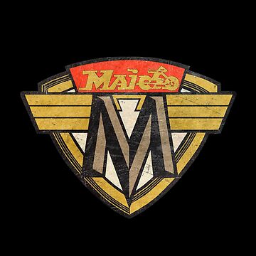"Maico. Retro Badge" Sticker for Sale by rapazdesigns | Redbubble
