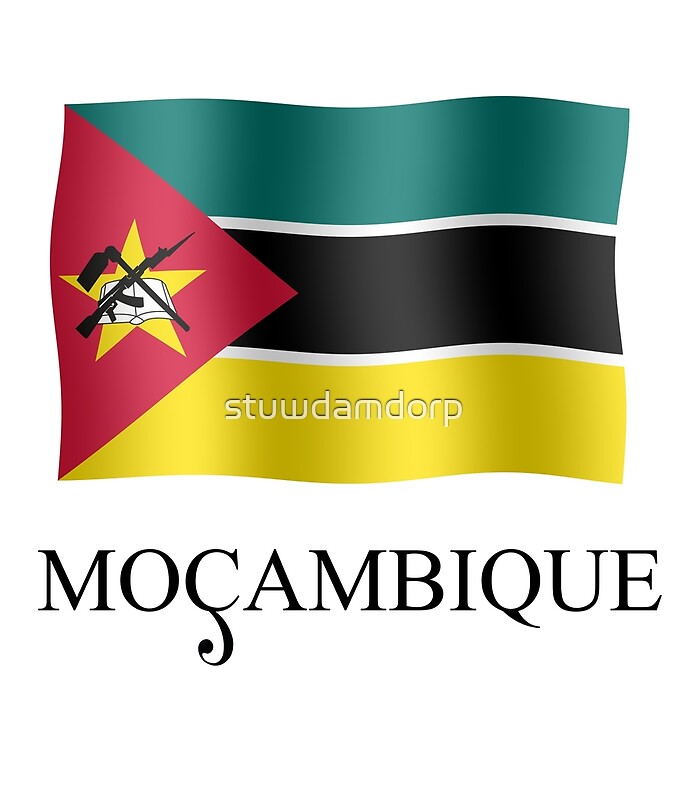"Mocambique flag" by stuwdamdorp | Redbubble