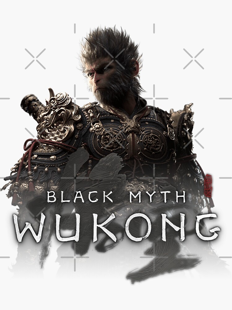 "Black Myth Wukong" Sticker for Sale by Splinter300 | Redbubble