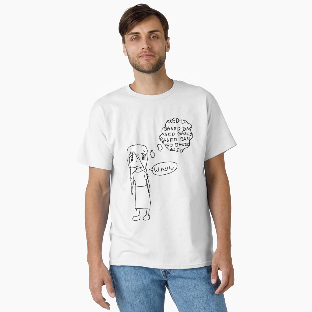 "Waow (based based based)" Sticker for Sale by Keroko44 | Redbubble