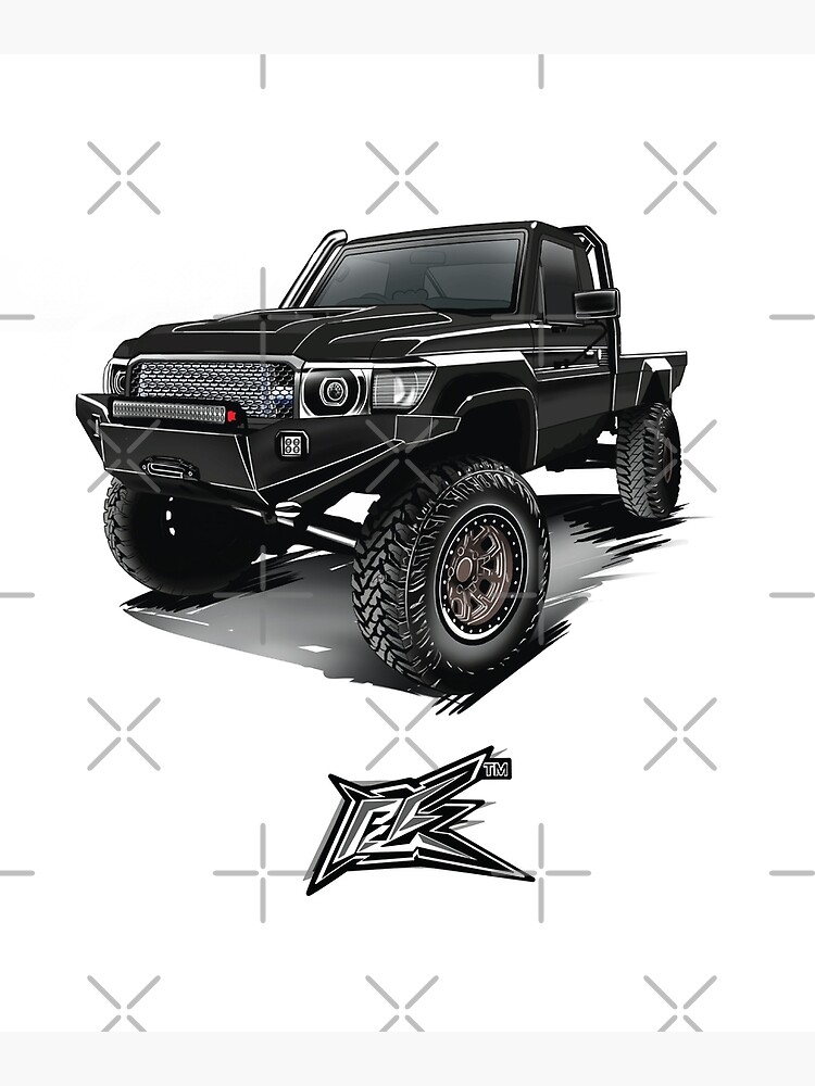 Landcruiser Ute Posters for Sale | Redbubble