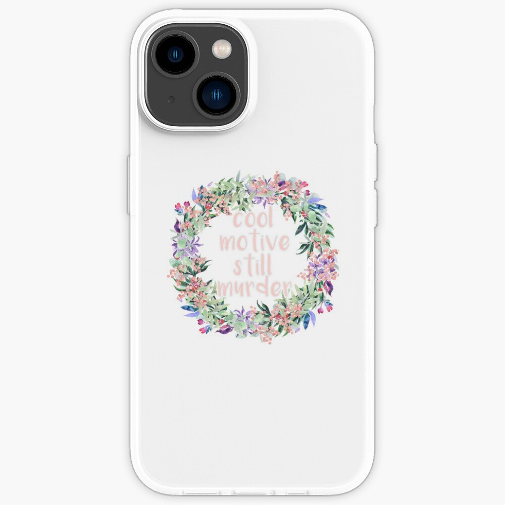 "Cool motive, Still Murder {Brooklyn 99}" iPhone Case for Sale by ...