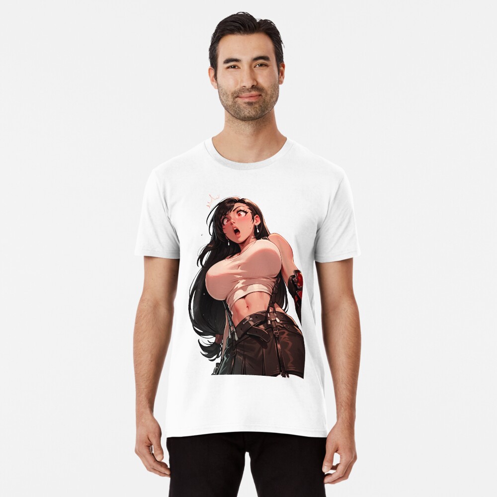 "Surprised Tifa Lockhart" Sticker for Sale by MadeByHaresShop | Redbubble
