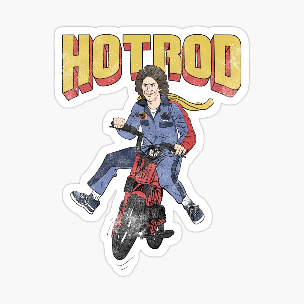 Andy Samberg Hot Rod Bike