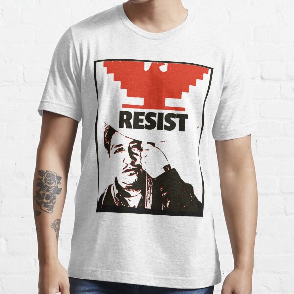 "Cesar Chavez resists " T-shirt for Sale by grabthecrown | Redbubble ...