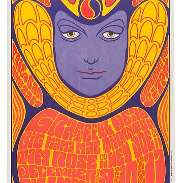 "Vintage 1966 psychedelic concert poster" Poster for Sale by ...