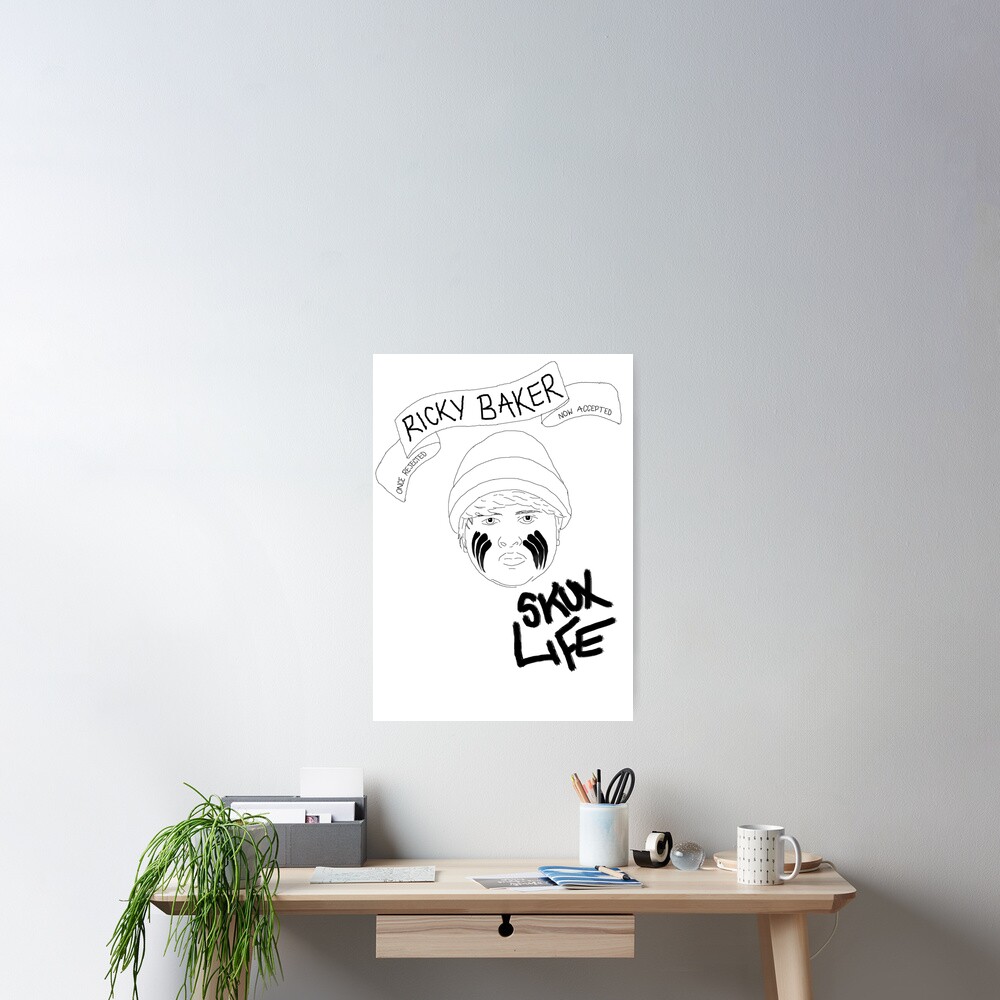 "Ricky Baker - Skux Life" Poster by BeesWingDesigns | Redbubble