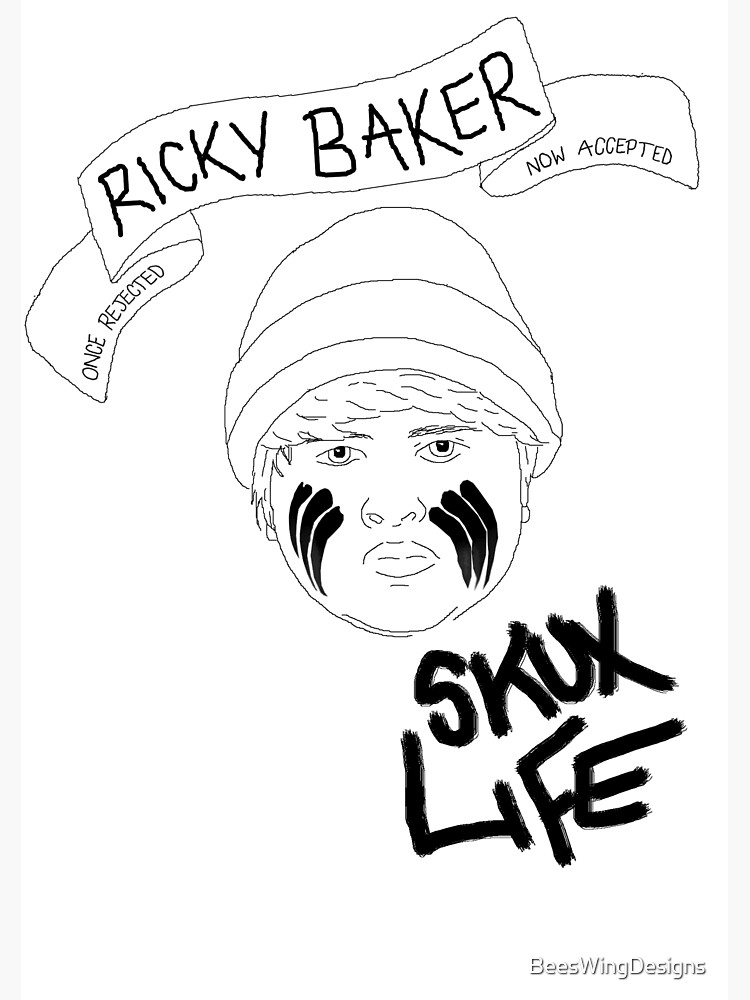 "Ricky Baker - Skux Life" Poster by BeesWingDesigns | Redbubble