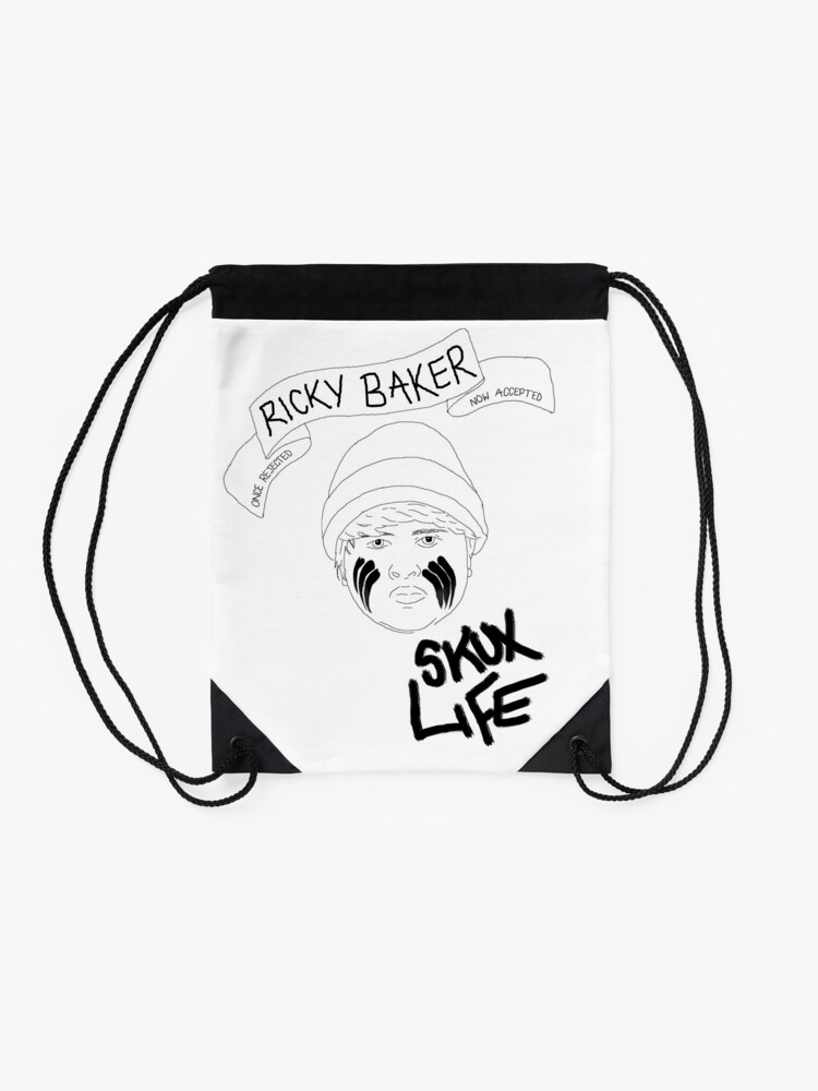 "Ricky Baker - Skux Life" Drawstring Bag for Sale by BeesWingDesigns ...