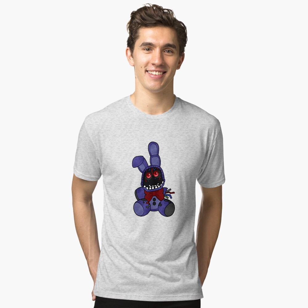 "Five Nights at Freddy's Withered Bonnie Plushie" Sticker for Sale by ...