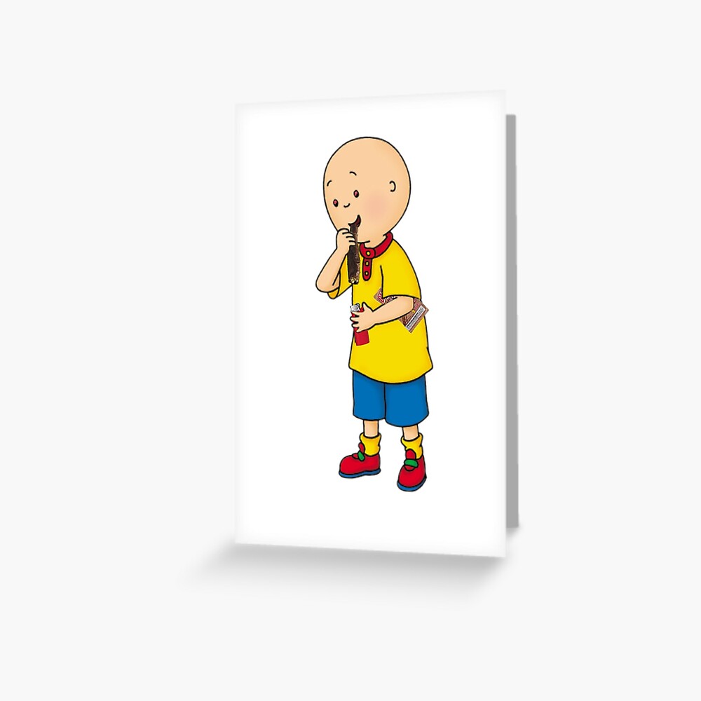 "Caillou found a new adventure" Greeting Card for Sale by Kinser666 ...