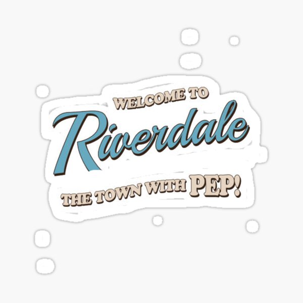 Welcome To Riverdale Sign Stickers | Redbubble