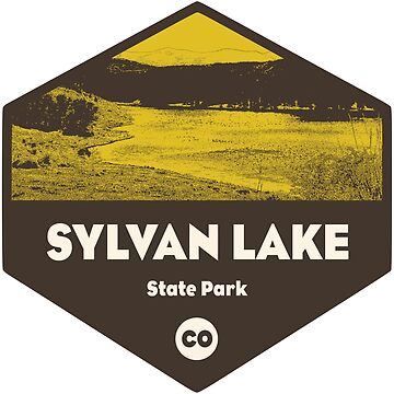 "Sylvan Lake State Park Colorado" Sticker for Sale by esskay | Redbubble