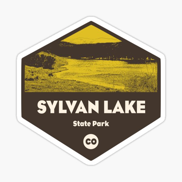 "Sylvan Lake State Park Colorado" Sticker for Sale by esskay | Redbubble
