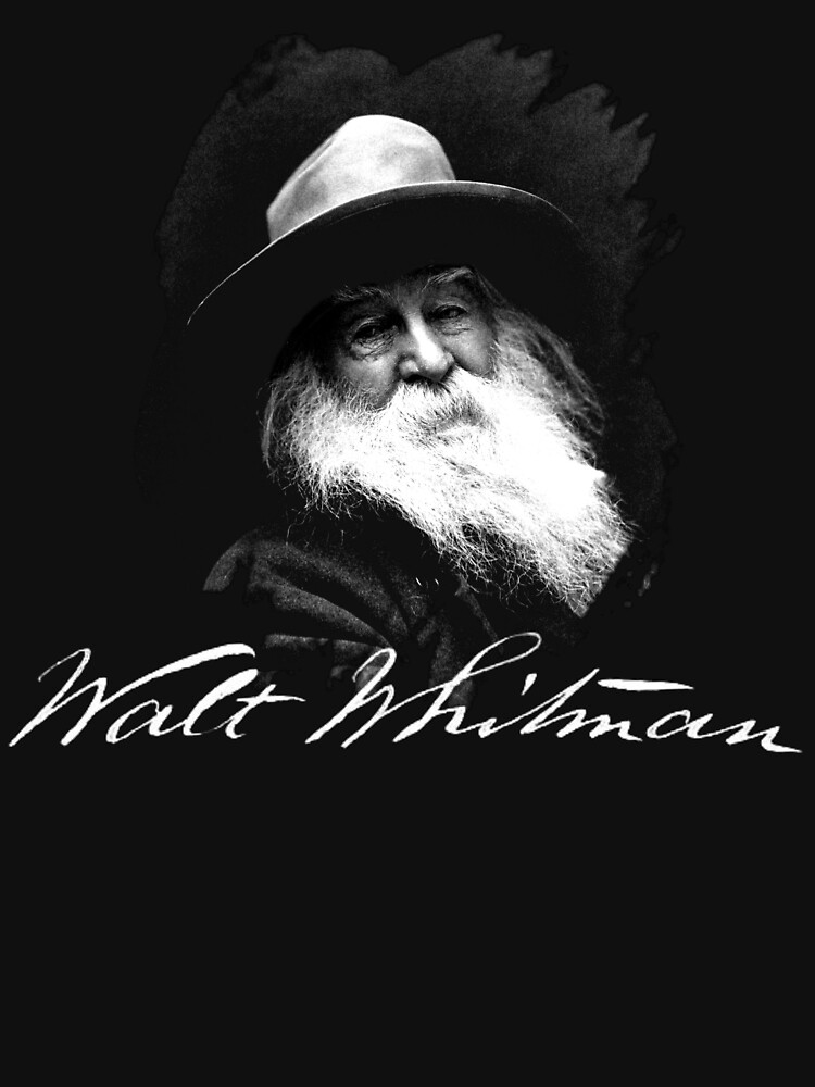 "Walt Whitman Signature" T-shirt for Sale by mkkessel | Redbubble ...