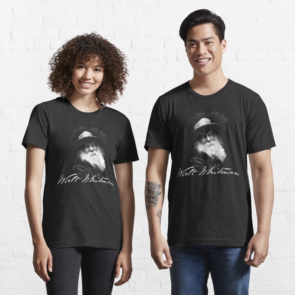 "Walt Whitman Signature" T-shirt for Sale by mkkessel | Redbubble ...