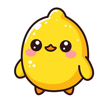 "Lemon Penguin" Sticker for Sale by Delidream | Redbubble
