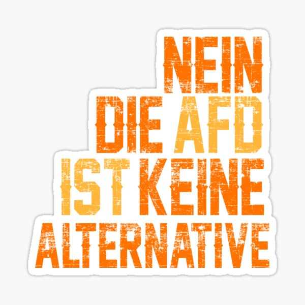 Sticker: Afd | Redbubble