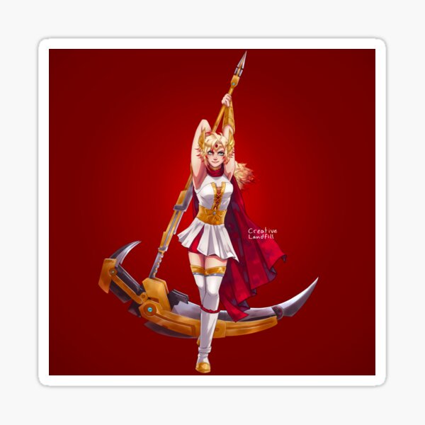 "Ruby Rose as She-ra!" Sticker for Sale by create-landfill | Redbubble