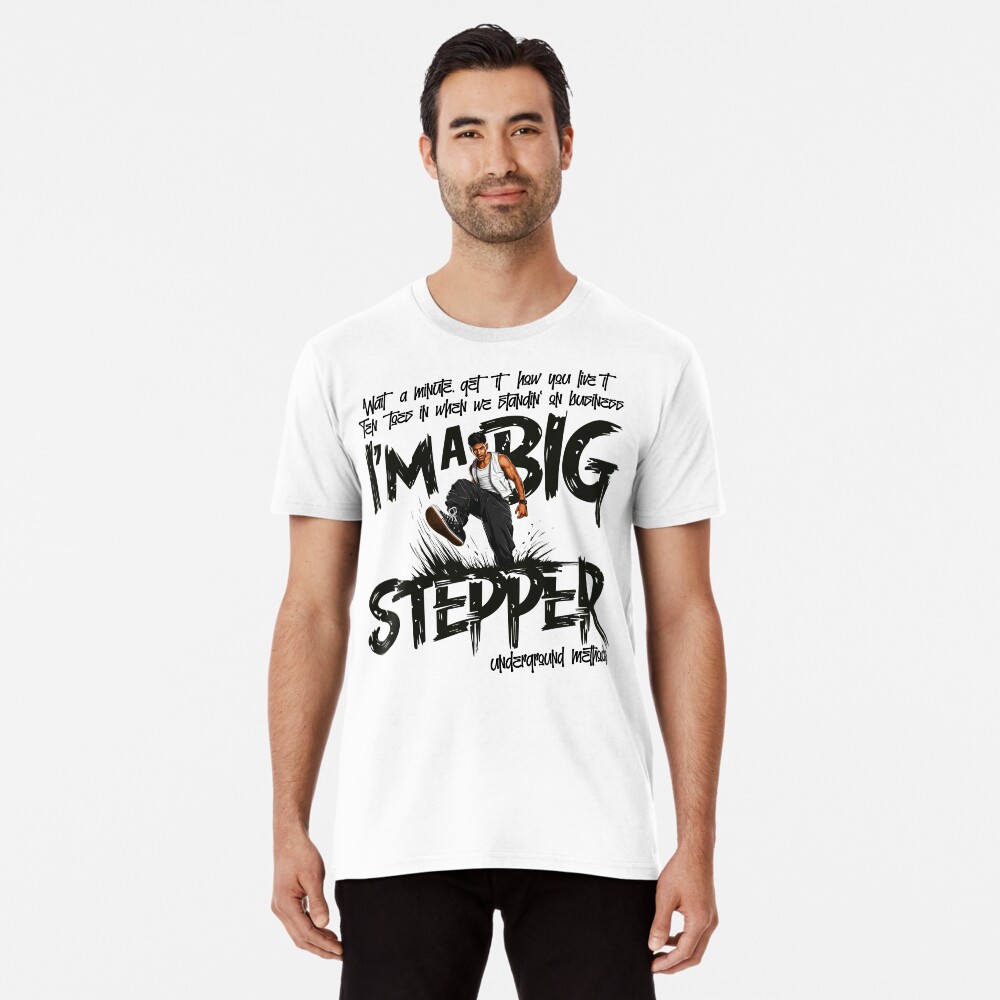 "I'm a big stepper - Big Dawgs by Hanumankind" Sticker for Sale by ...