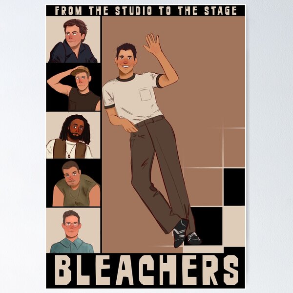 "Bleachers B4" Poster for Sale by karcinrose | Redbubble