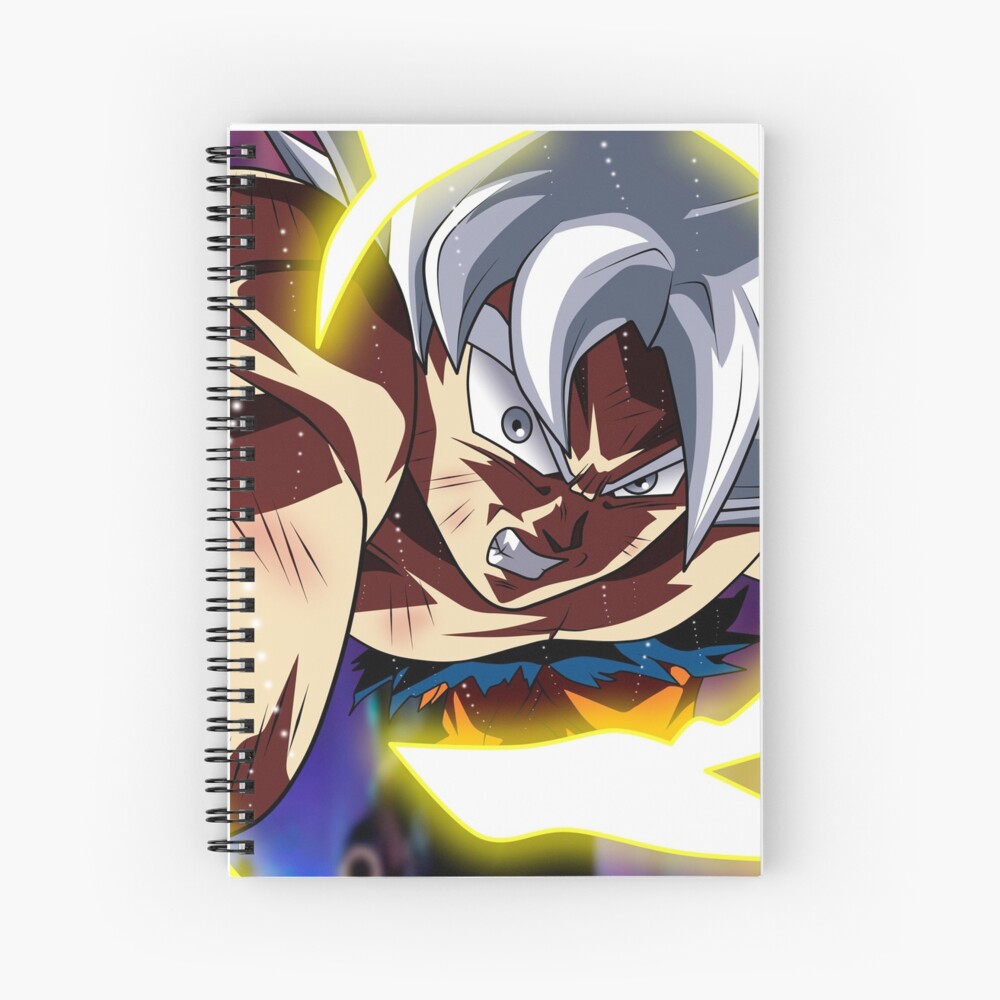 "Goku Mastered Ultra Instinct" Spiral Notebook for Sale by D34THDesing ...