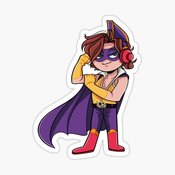 "Larryboy Sticker" Sticker for Sale by expiredocean | Redbubble