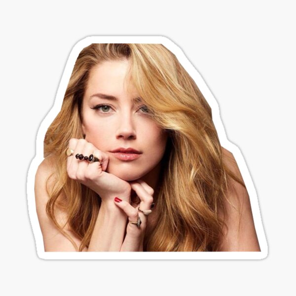 Amber Heard Stickers | Redbubble