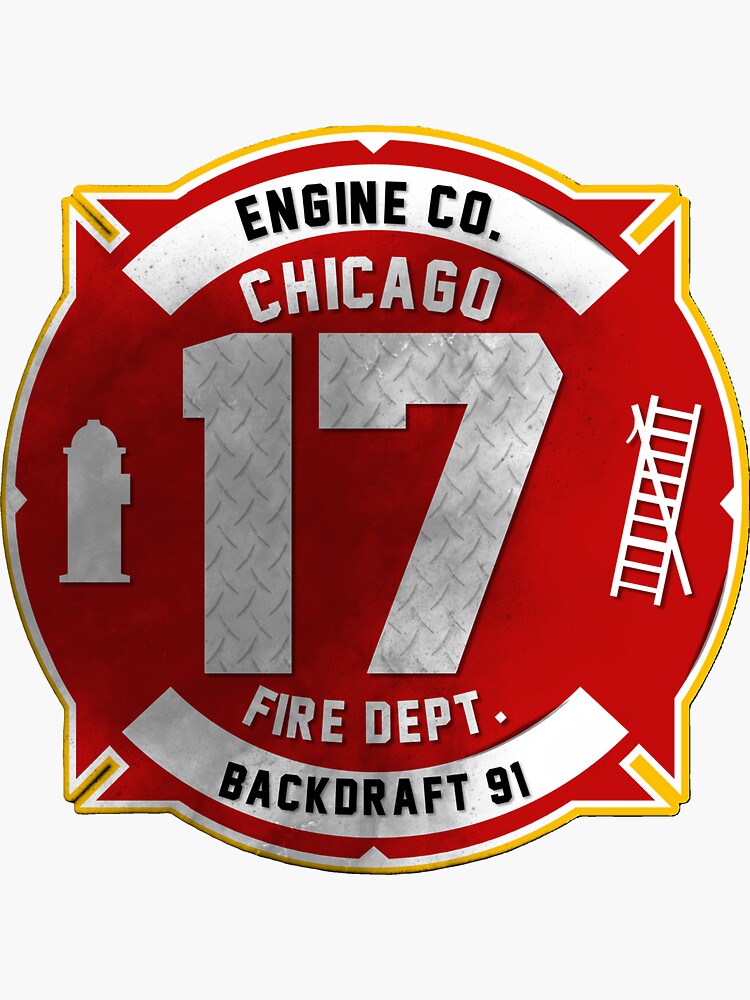 "Backdraft Inspired Fire Department Engine 17 Logo (Fired Version ...