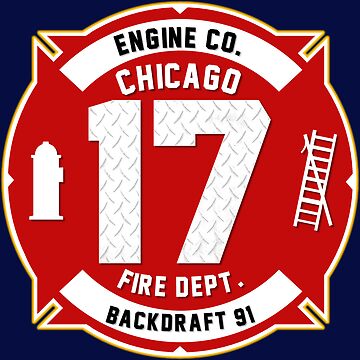 "Backdraft Inspired Engine 17 Fire Department Logo (Non-Fired Version ...