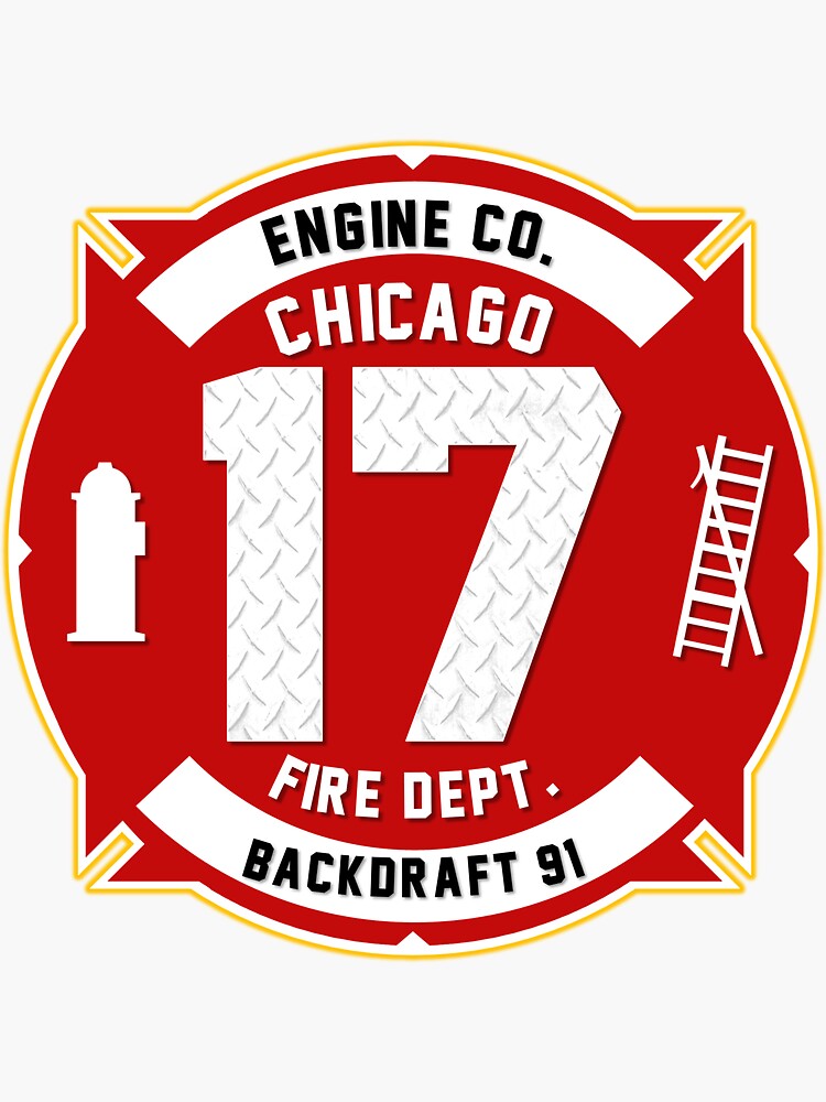"Backdraft Inspired Engine 17 Fire Department Logo (Non-Fired Version ...